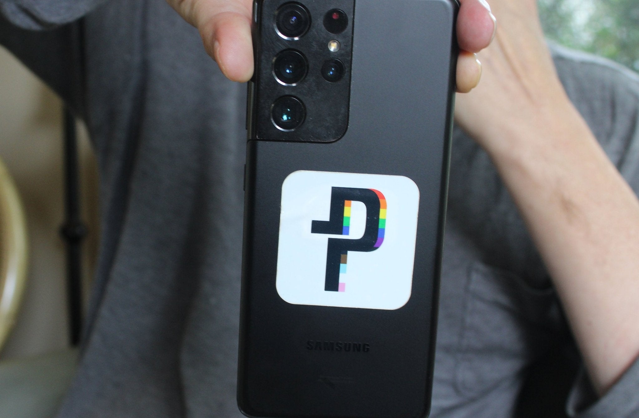 Pearadox Logo Pride Sticker